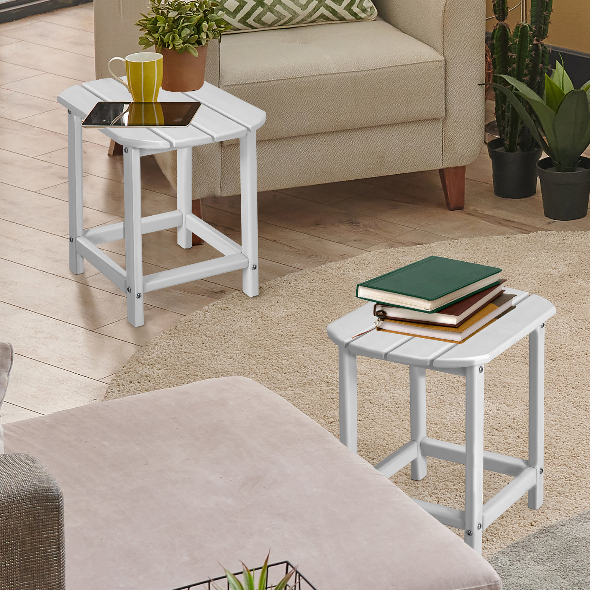 Rosecliff Heights Penalosa Plastic Side Table | Wayfair