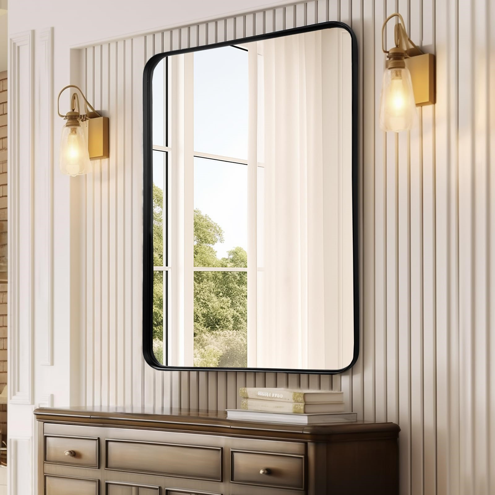 Latitude Run® Large Bathroom Mirror - Wayfair Canada