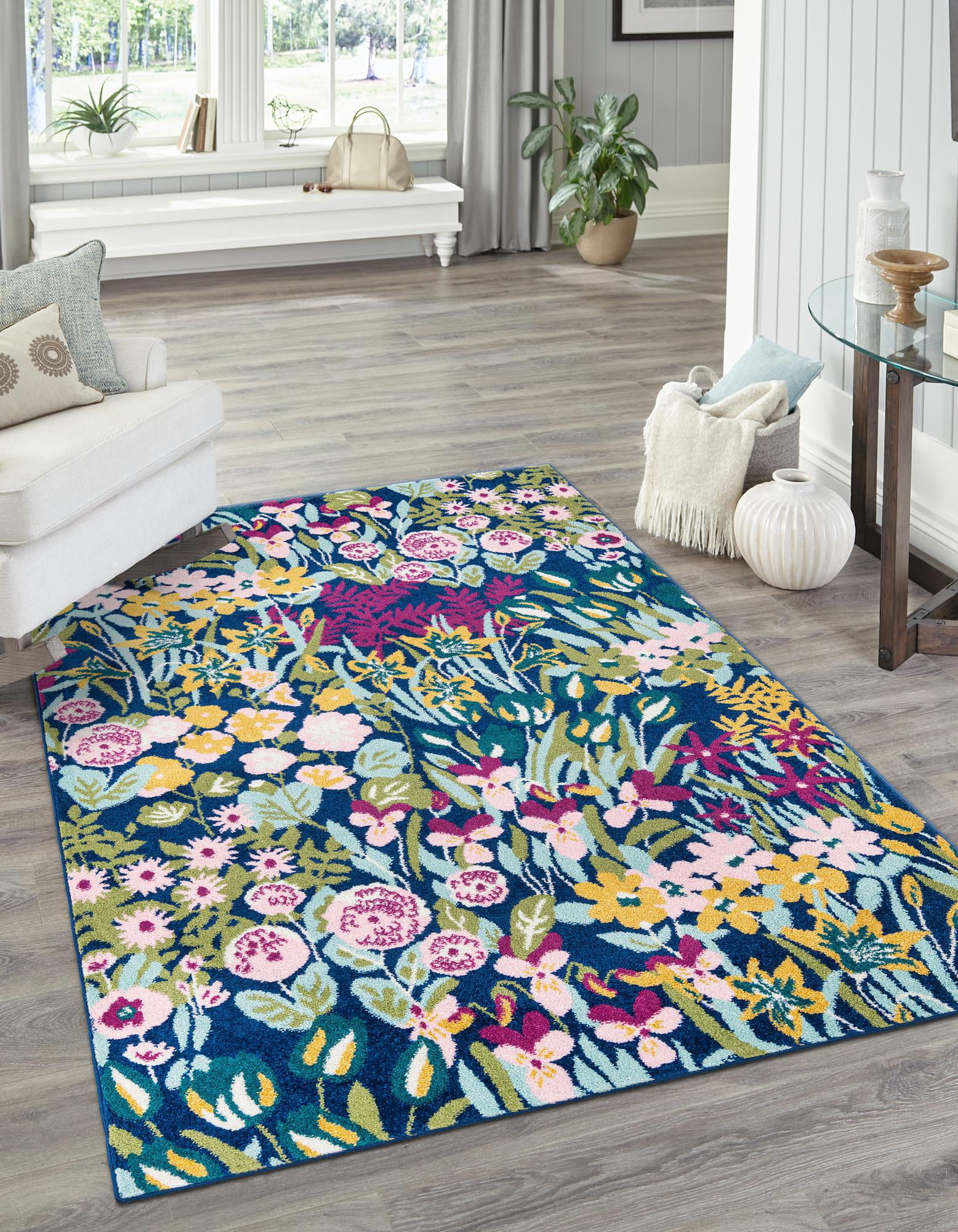 Andover Mills™ Holle Floral Rug & Reviews | Wayfair