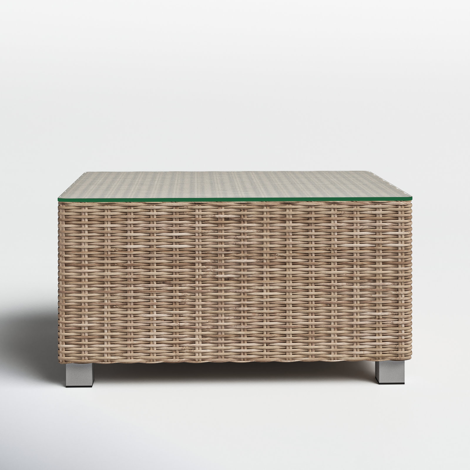 Birch Lane™ Fuson Wicker Coffee Table & Reviews | Birch Lane