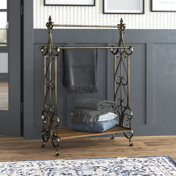 Rustic-quilt-rack | Wayfair