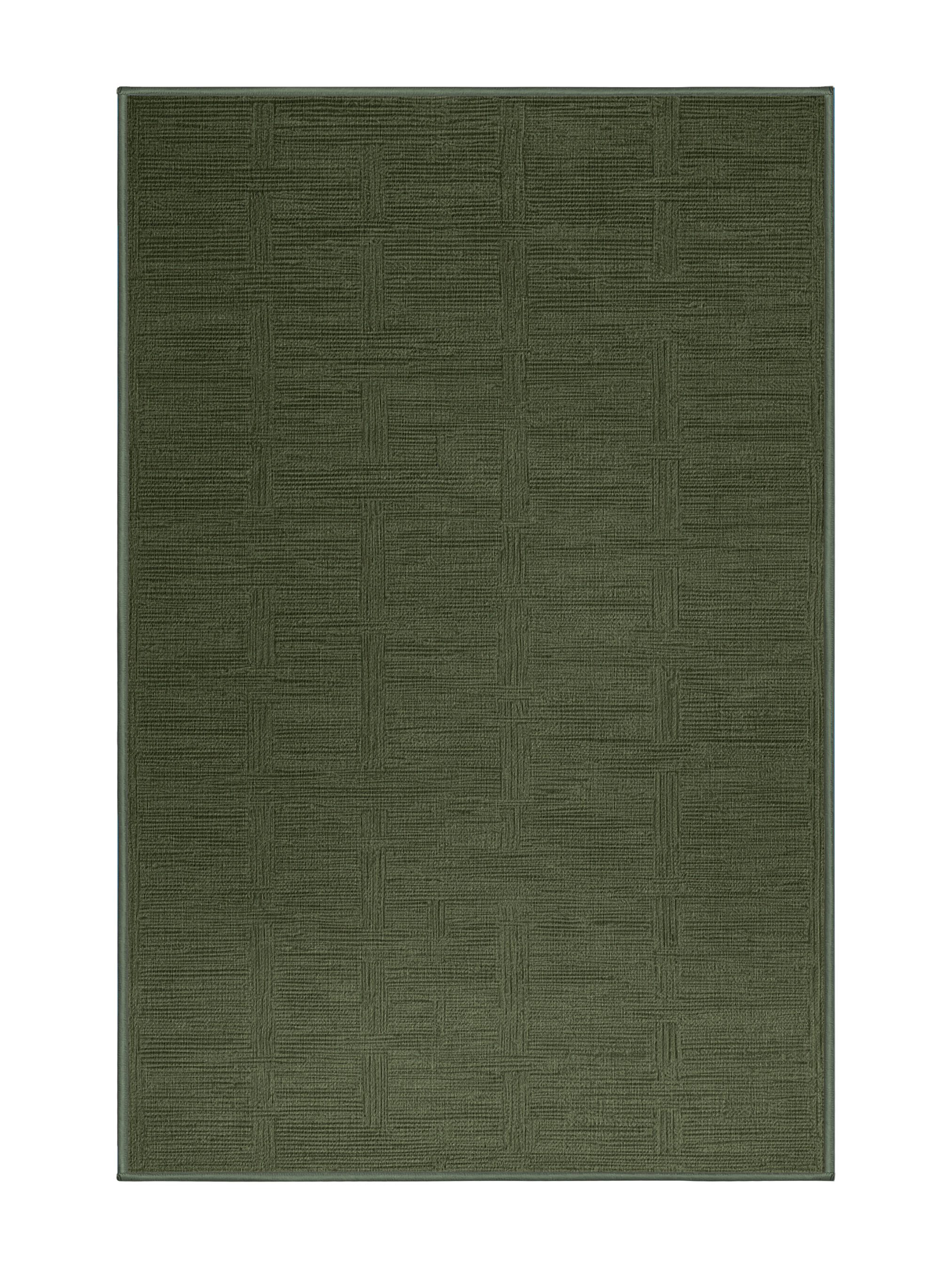 Hokku Designs Machine Washable Solid Green Area Rug | Wayfair