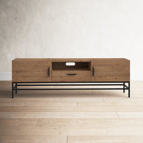 Farmhouse & Rustic Black TV Stands | Birch Lane