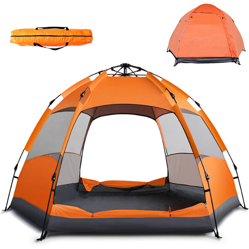 GlareWheels Hexagon 4 Person Tent & Reviews | Wayfair