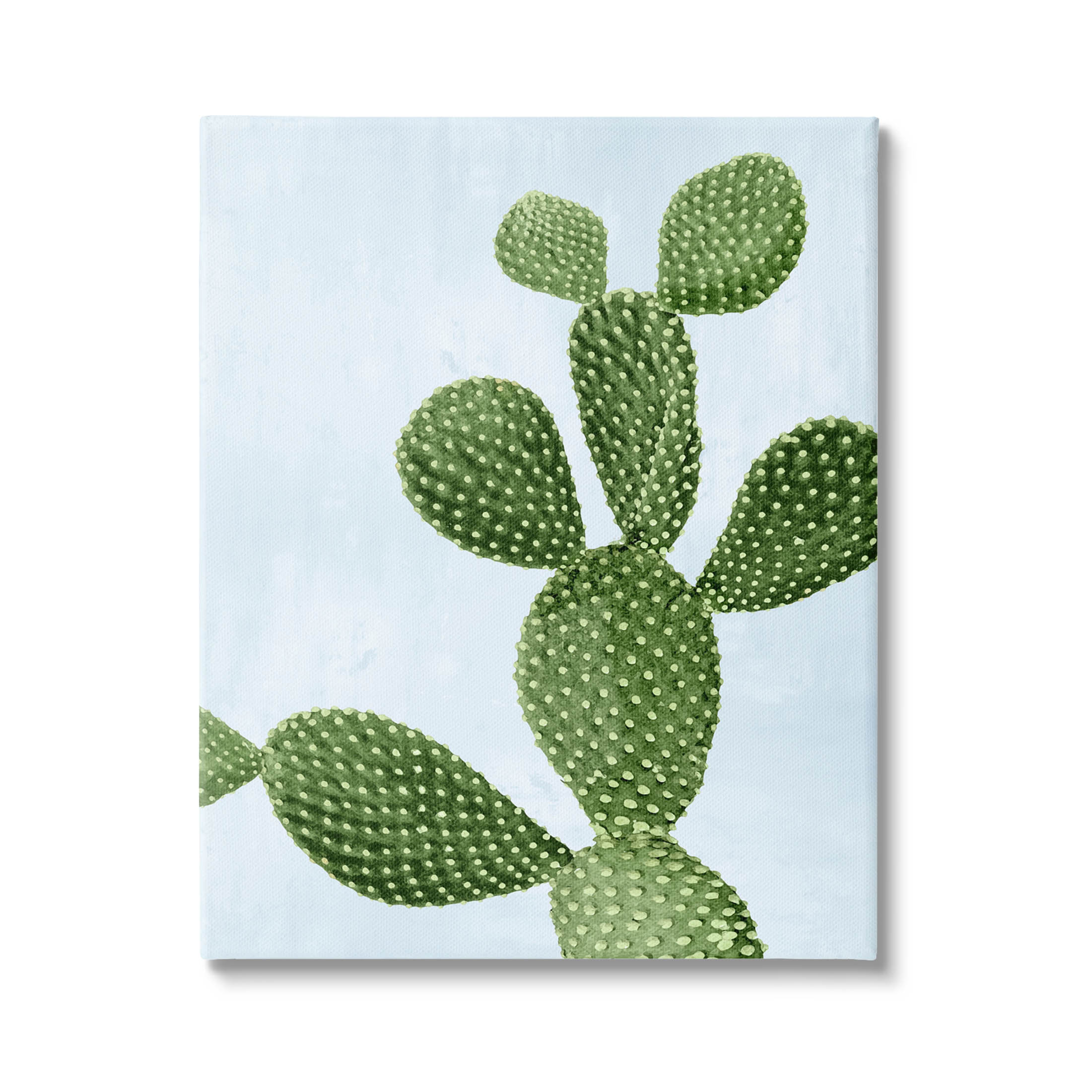 Stupell Industries Prickly Pear Desert Cactus Canvas Wall Art By Mia ...