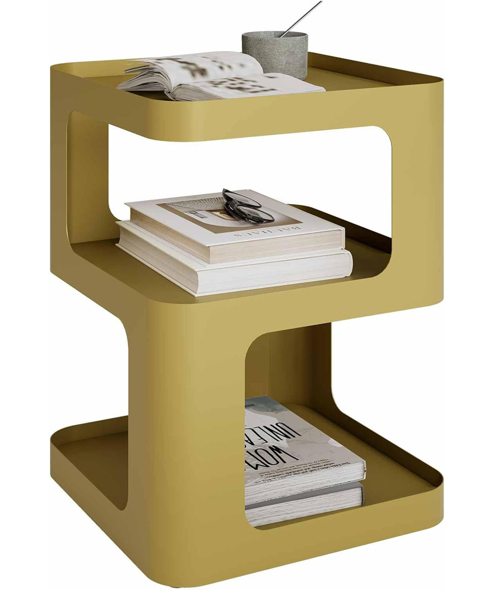 Brayden Studio® Side Table, Small End Table, Modern Nightstand, Accent ...