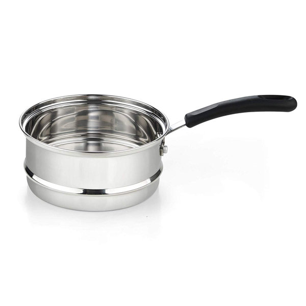 Cook N Home 2 Quarts Double Boiler, Stainless Steel Melting Pot for ...