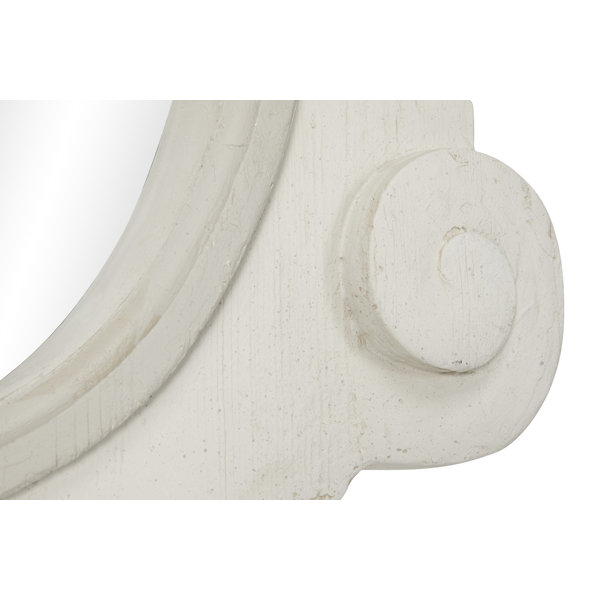 Ophelia & Co. Soren Oval Wood Accent Mirror & Reviews | Wayfair