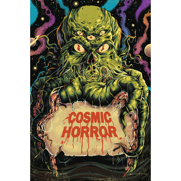 Happy Larry Monster Horror Poster | Wayfair.co.uk