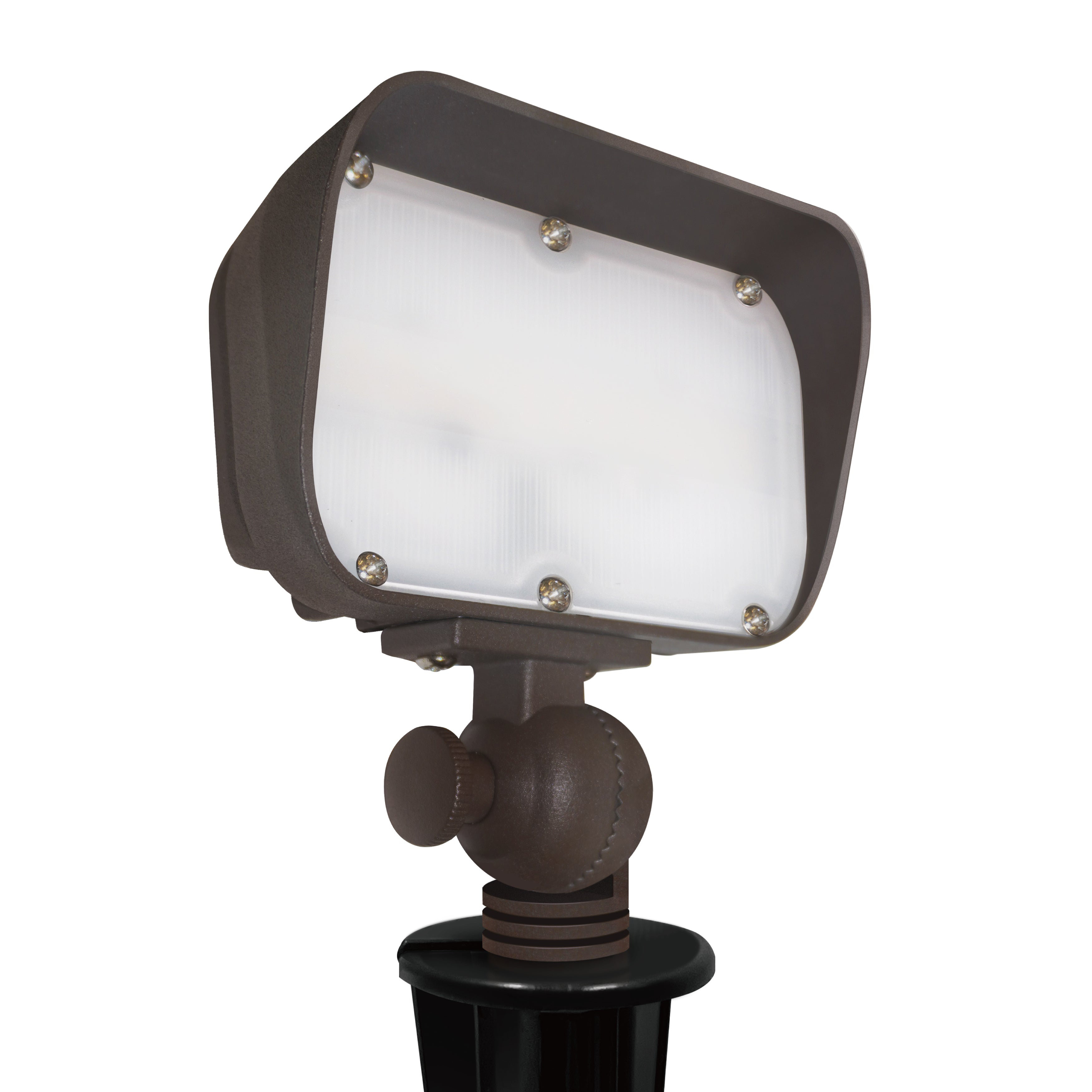 GKOplus 7W Low Voltage Outdoor LED Flood Light, Brown - Wayfair Canada