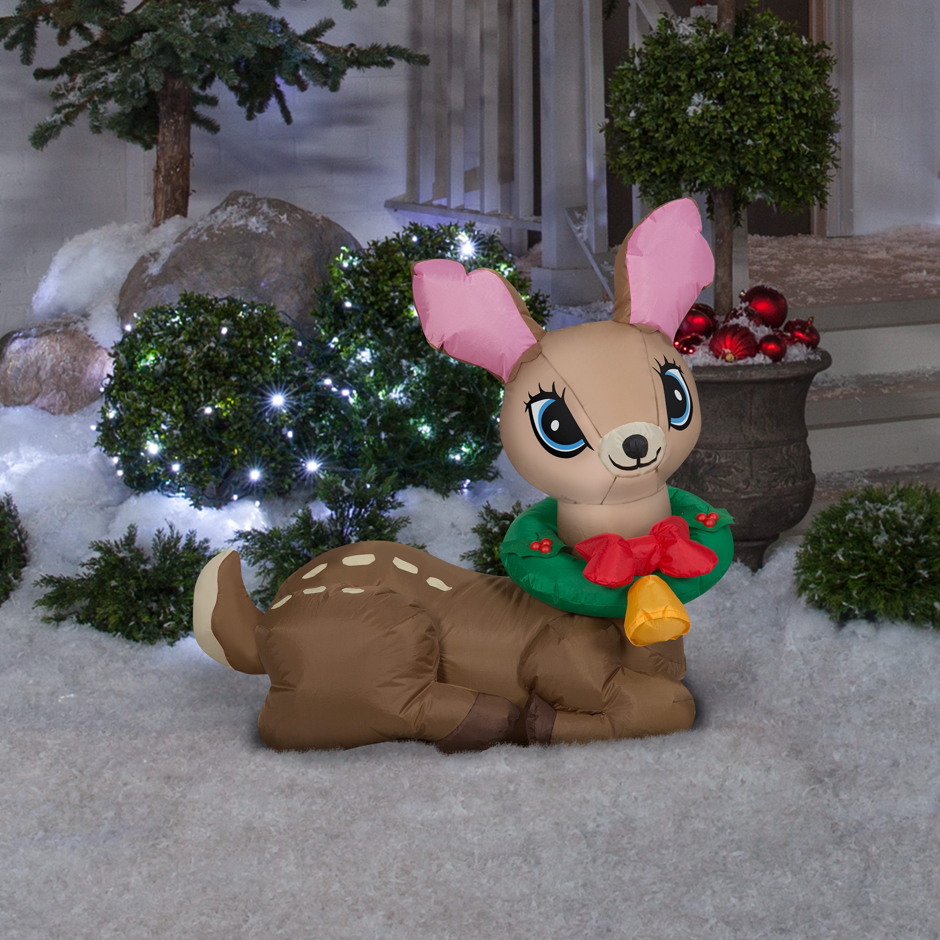 Gemmy Industries Vintage Deer Airblown Inflatable & Reviews | Wayfair