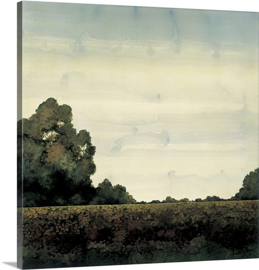 Canvas On Demand 'Tree Line II' by Robert Charon Painting Print on ...