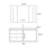 Backop Japanese style log simple bathroom cabinet | Wayfair