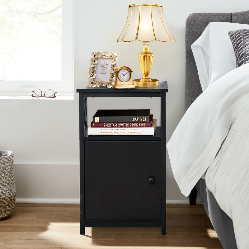 Trent Austin Design® Kempst 26" Tall 1 Open Door Nightstand & Reviews ...