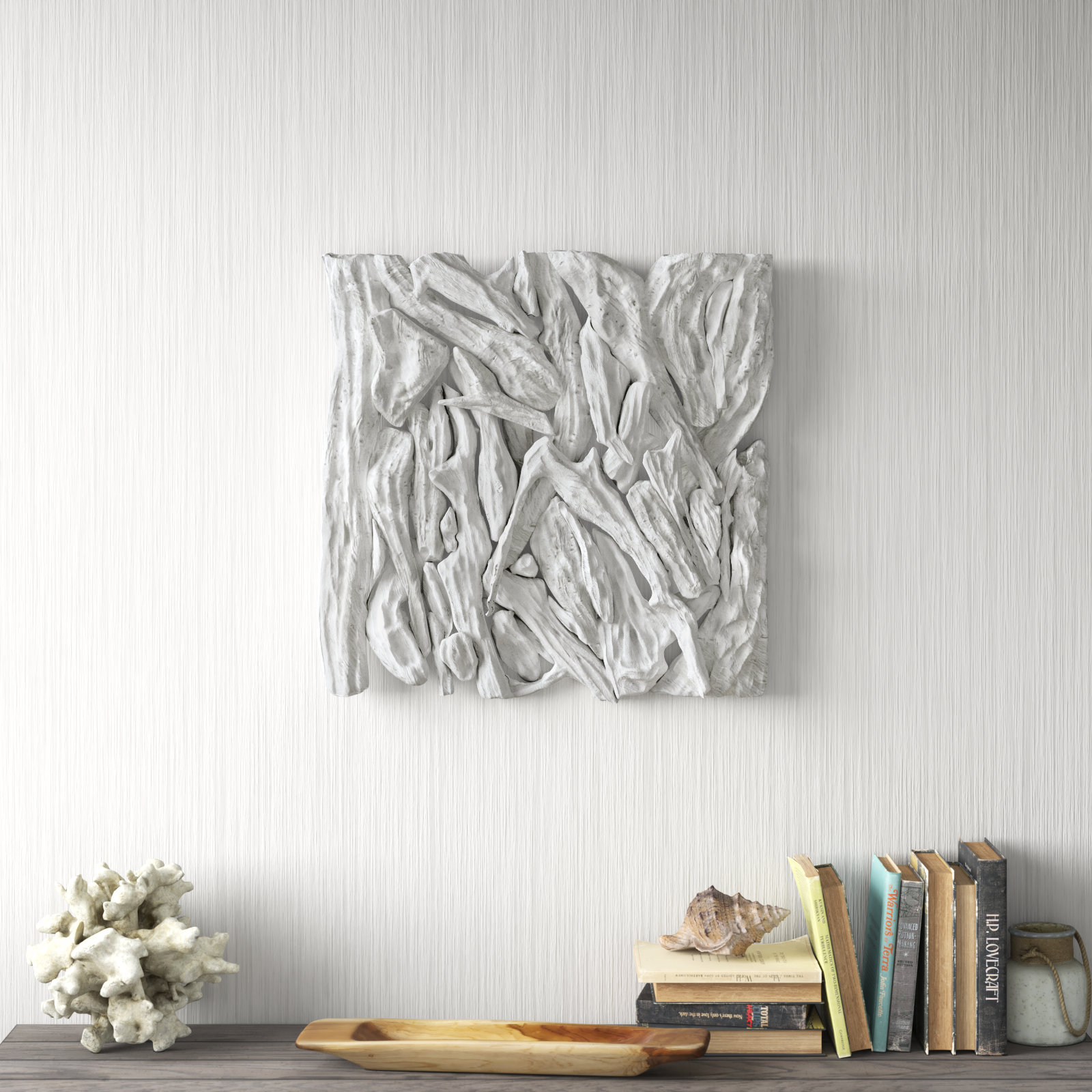 Beachcrest Home Coastal Landscape & Nature Wall Decor on Solid Wood ...