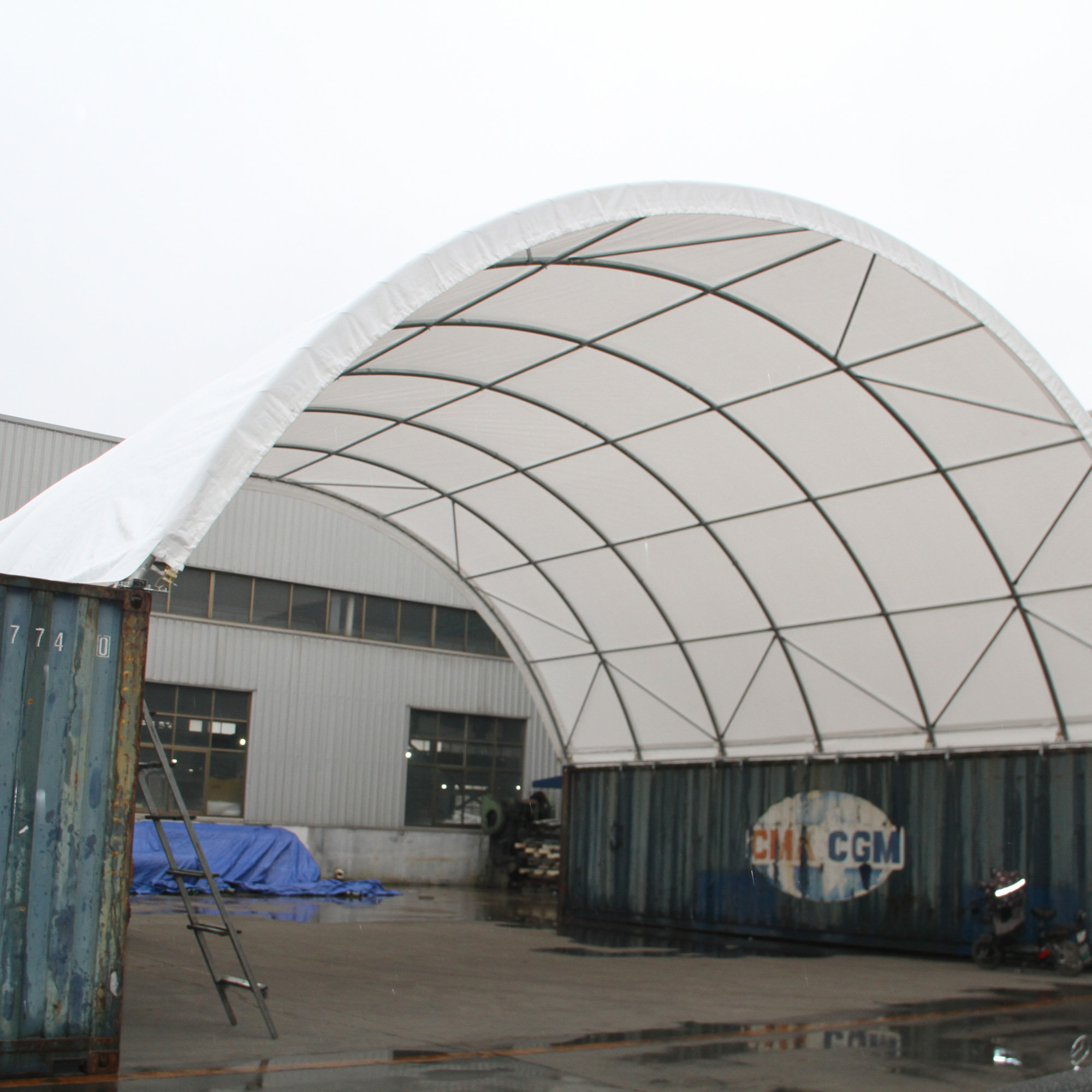 CHENGGUHENGXIN Shipping Container Canopy Shelter (Canopy) - Wayfair Canada