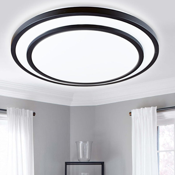 Hokku Designs 48W Dimmable LED Ceiling Light Fixture With Remote ...