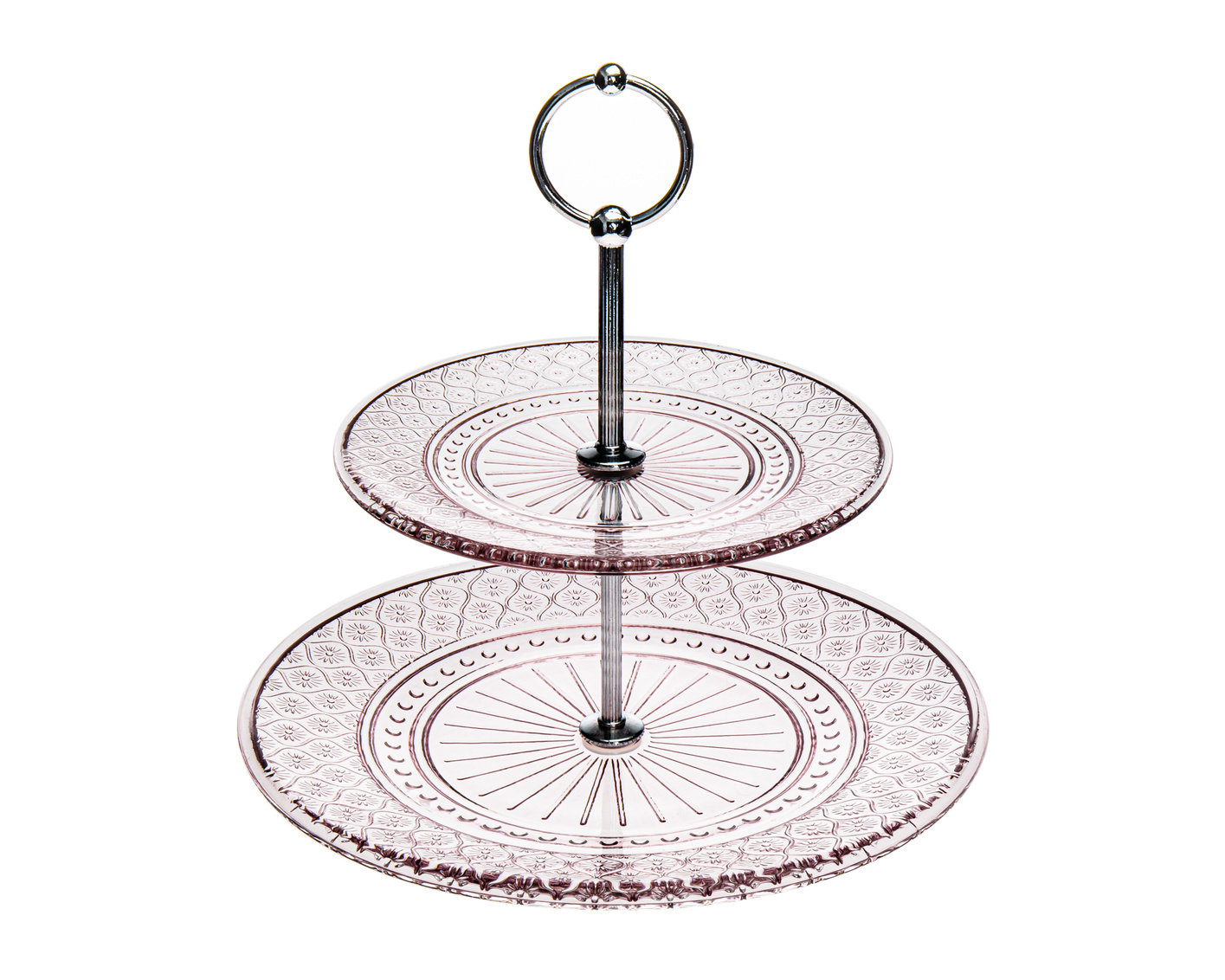 Godinger Silver Art Co Claro 2 Tiered Server Stand | Perigold