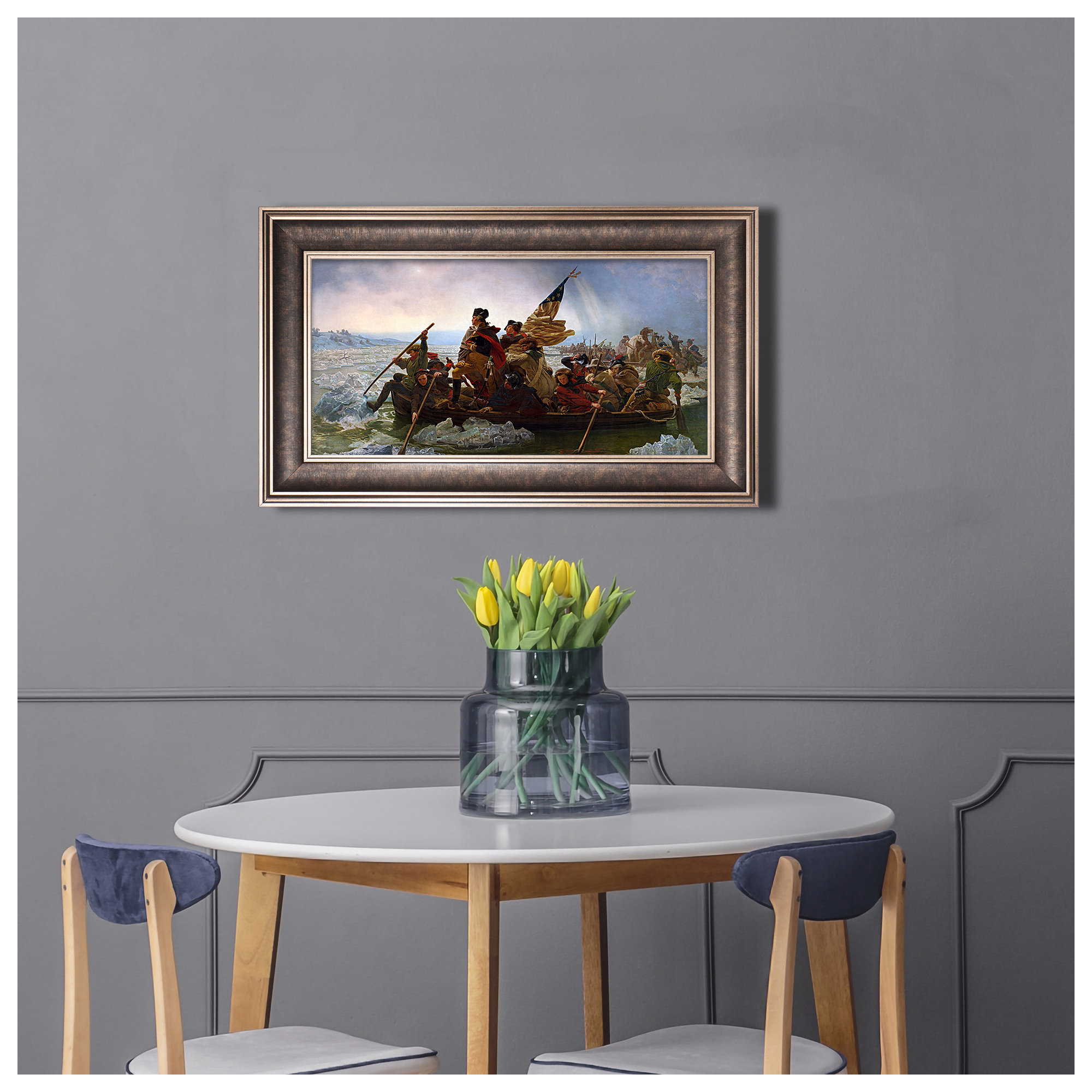 Alcott Hill® Washington Crossing The Delaware 1851 The World Classic ...