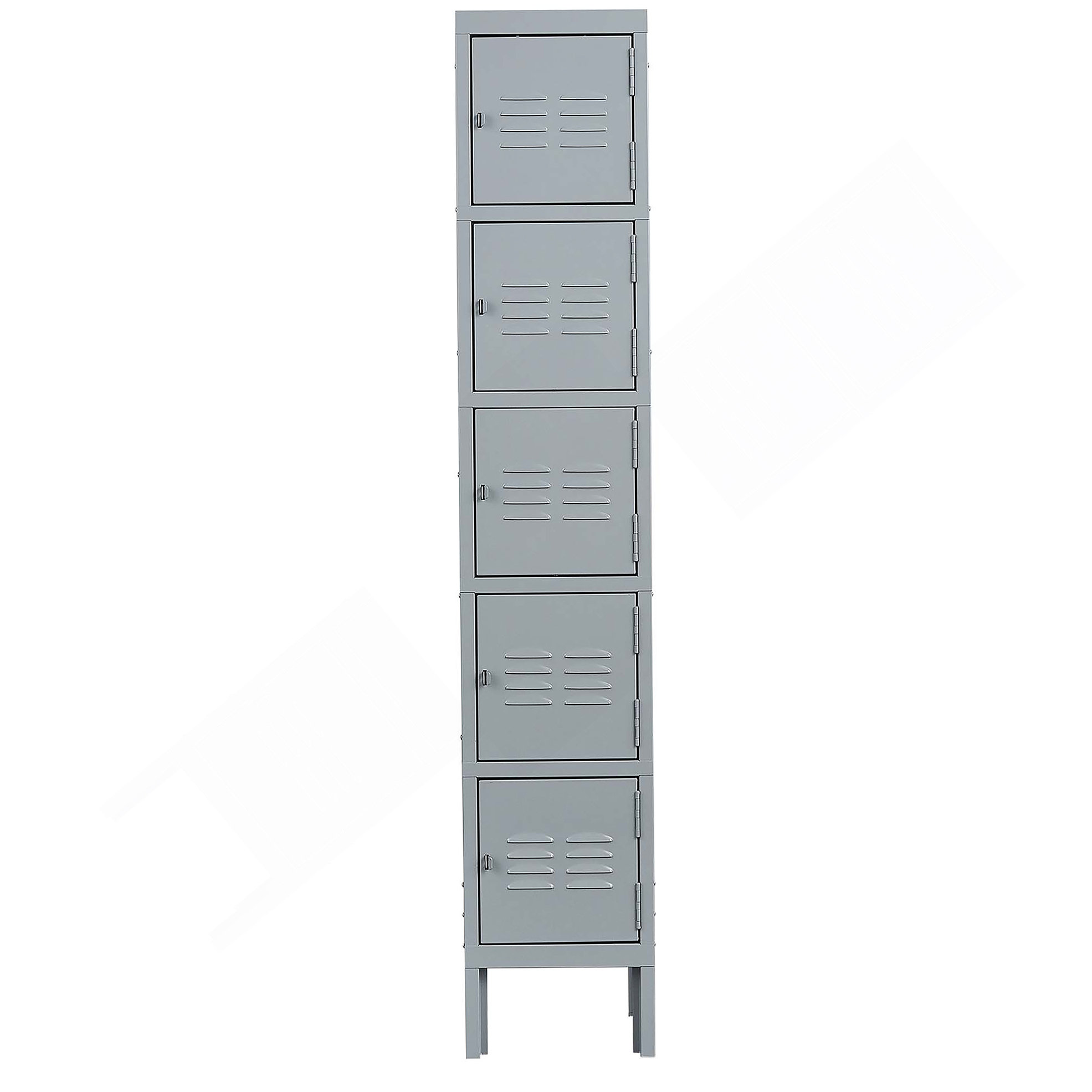 17 Stories 5 Door 66"H Metal Lockers With Lock for Employees,Storage ...