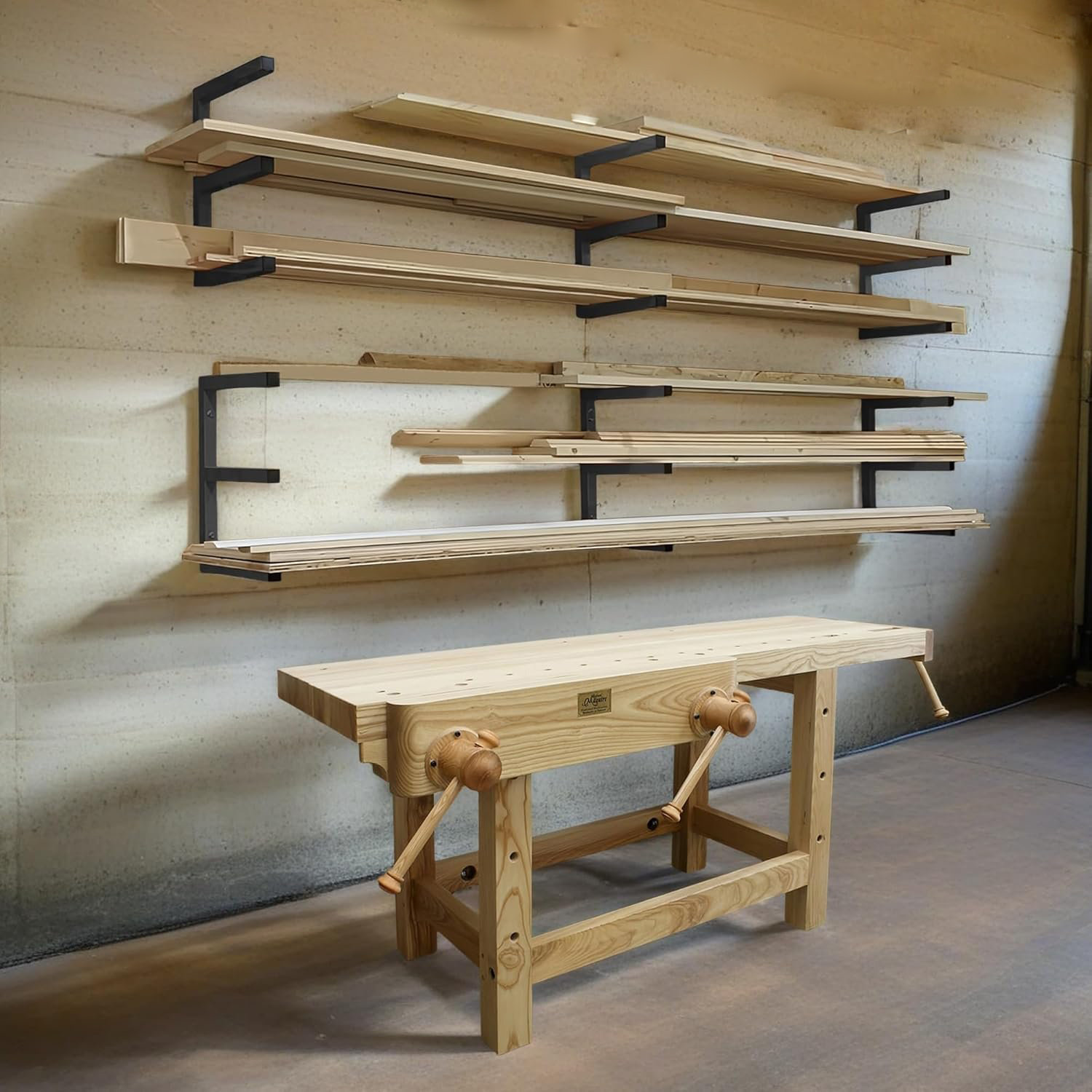 WFX Utility™ 3-Layer Wooden Storage Rack | Wayfair