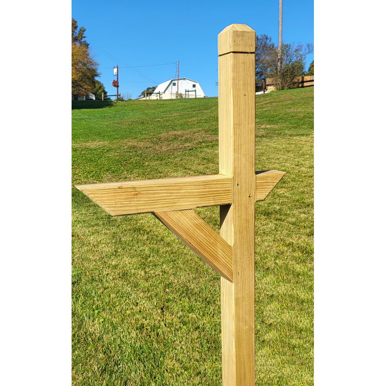 Amish Mailbox 83'' H Decorative Post & Reviews | Wayfair