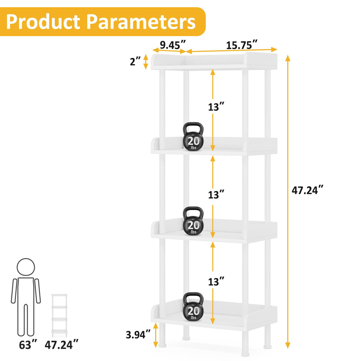 17 Stories 4 layers wooden bookcase industrial bookshelf | Wayfair