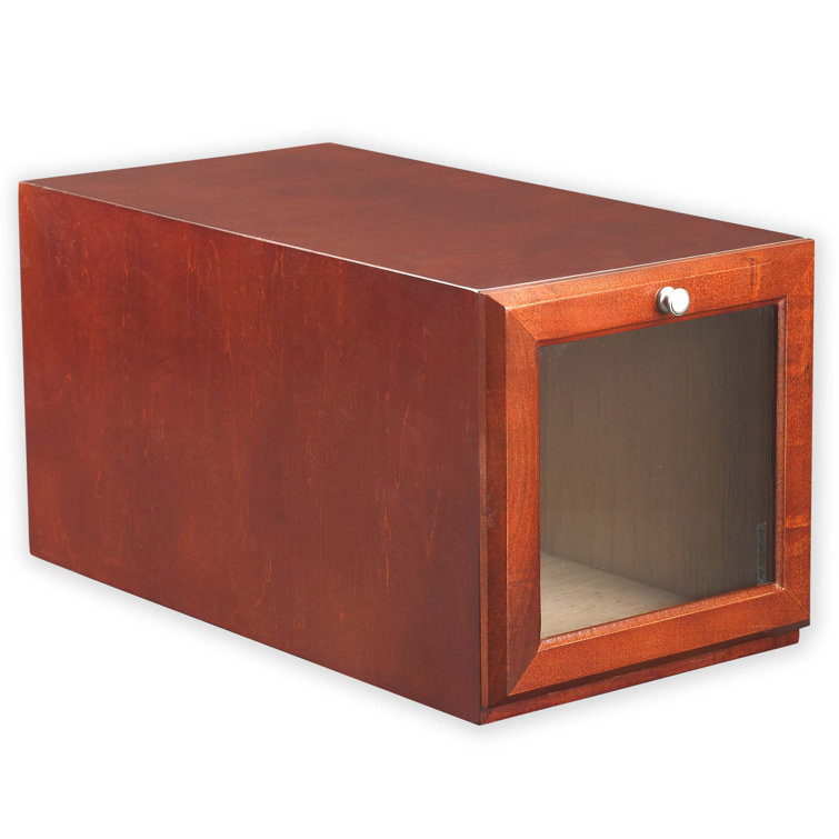 Winston Porter Stackable Solid Wood Shoe Storage Box & Reviews | Wayfair