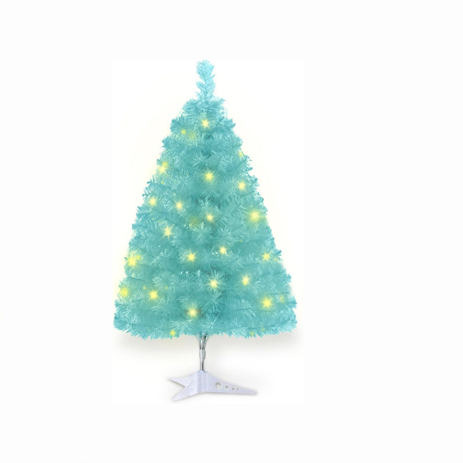 The Holiday Aisle® 4ft Lighted Artificial Christmas Tree | Wayfair