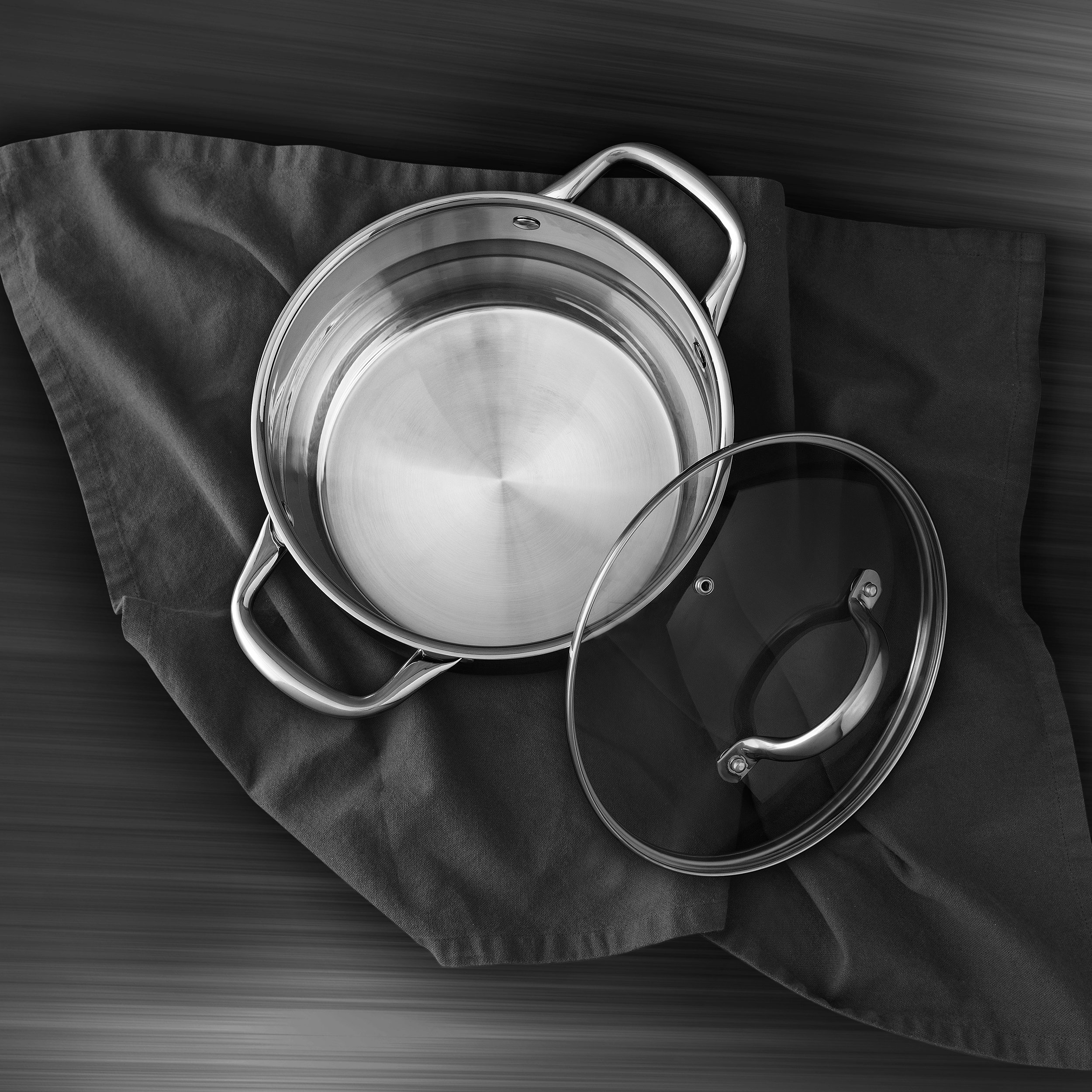 Bergner Gourmet by Bergner - 5 Qt Stainless Steel Dutch Oven with ...