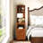 Alcott Hill® Solid Wood End Table With Drawers And Reversible Corner ...
