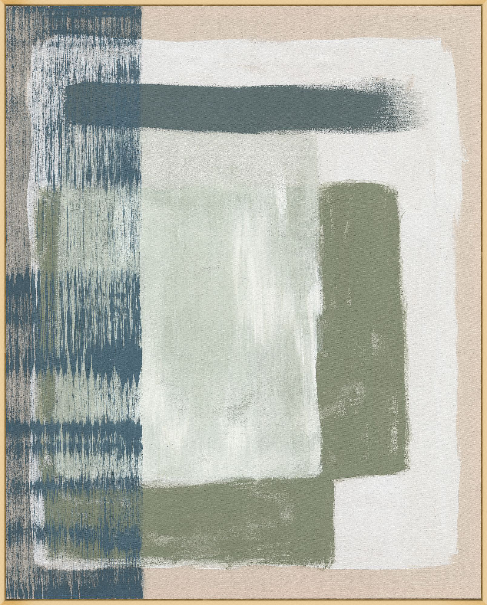 Wendover Art Group Serenity Colorblock 3 by Lillian August - Floater ...