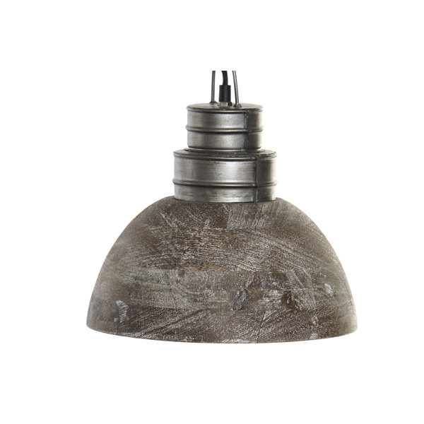 Bay Isle Home Akhtari 1 - Light Grey Dome Pendant | Wayfair.co.uk