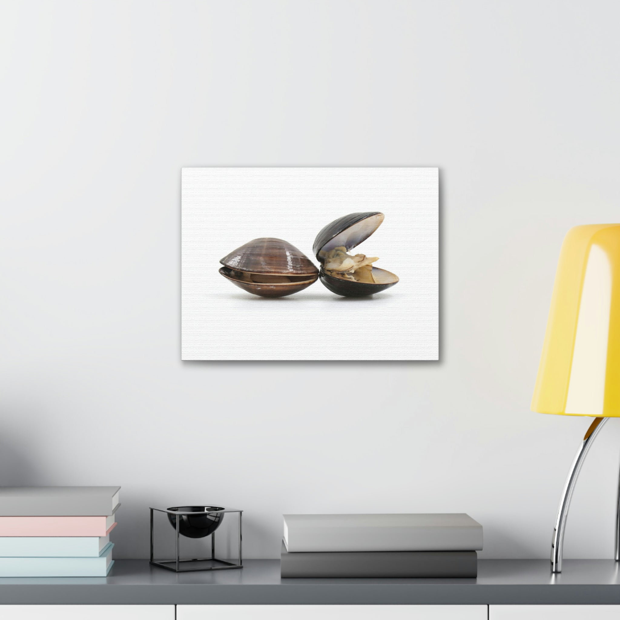 Beachcrest Home Clam Couple Clam Troop Print Animal Wall Art | Wayfair
