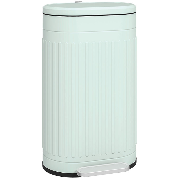 17 Stories Shontrell Metal,Plastic Rubbish Bin,Waste Bin - 7.9L ...
