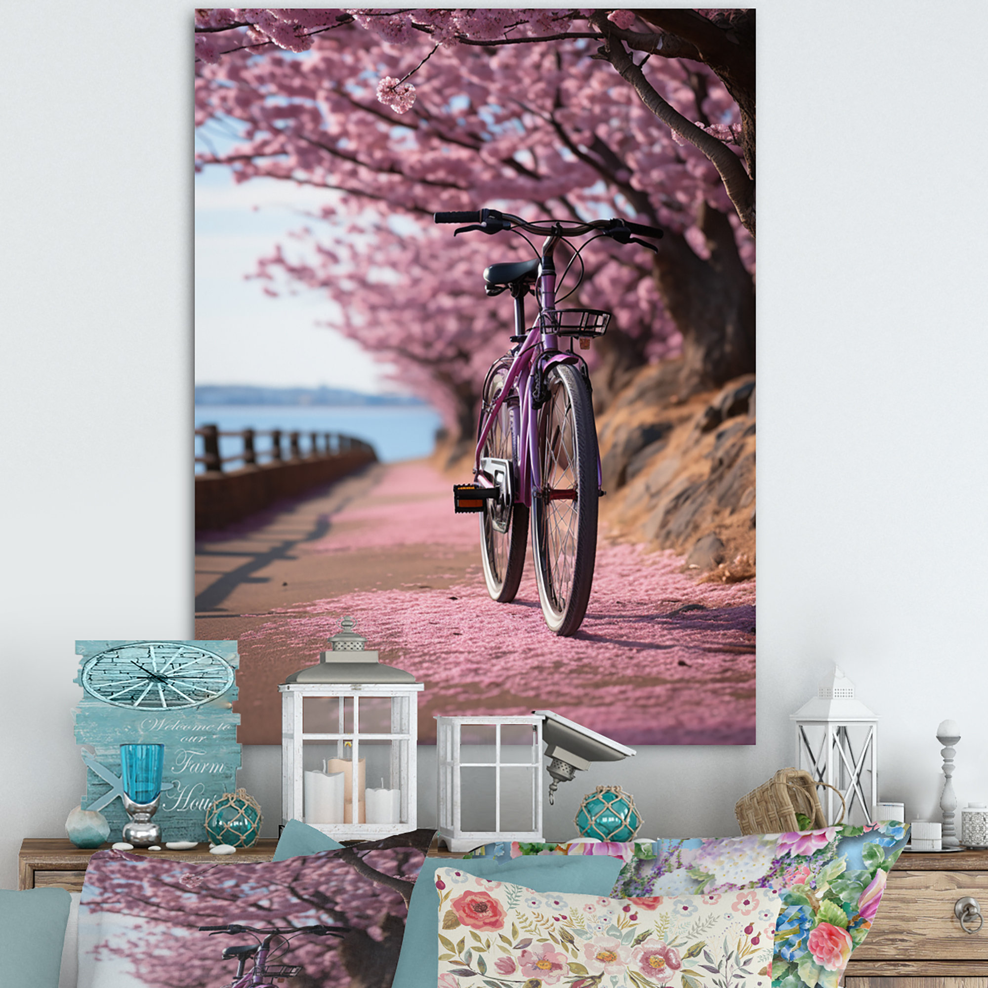 Red Barrel Studio Bicycle Whispering Wheels - Bicycle Canvas Prints ...