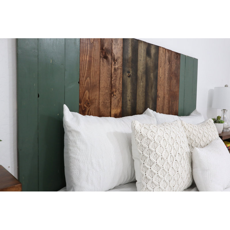 Loon Peak® Edsell Solid Wood Panel Headboards Mounts on Wall | Wayfair