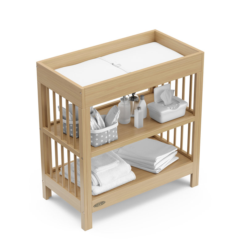 Graco Teddi Changing Table with Pad & Reviews | Wayfair