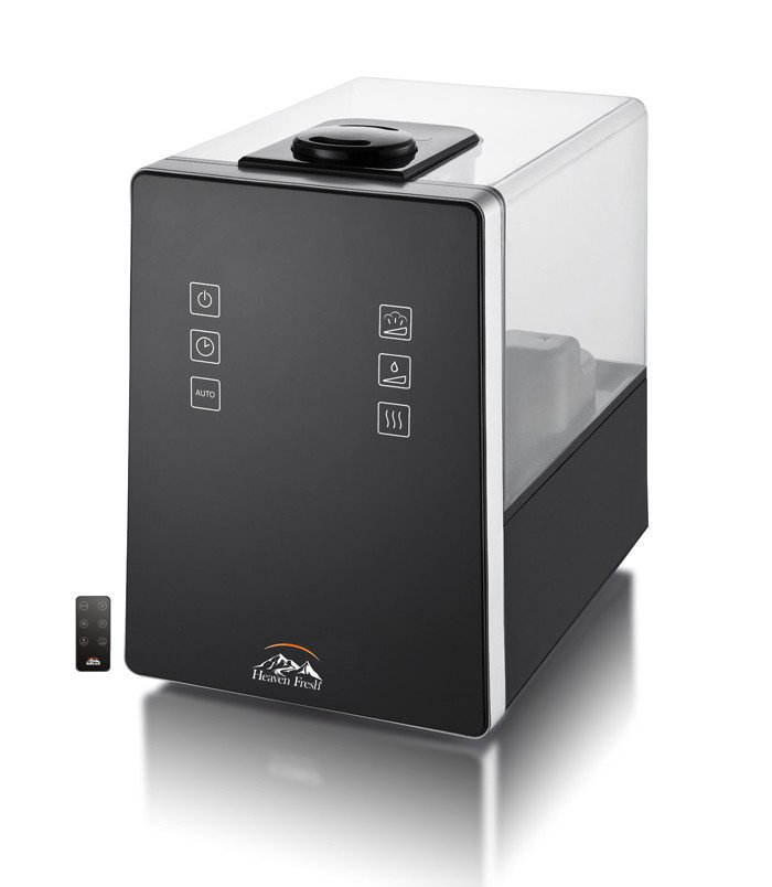 Heaven Fresh 1.6 Gal. Cool and Warm Mist Ultrasonic Console Humidifier ...