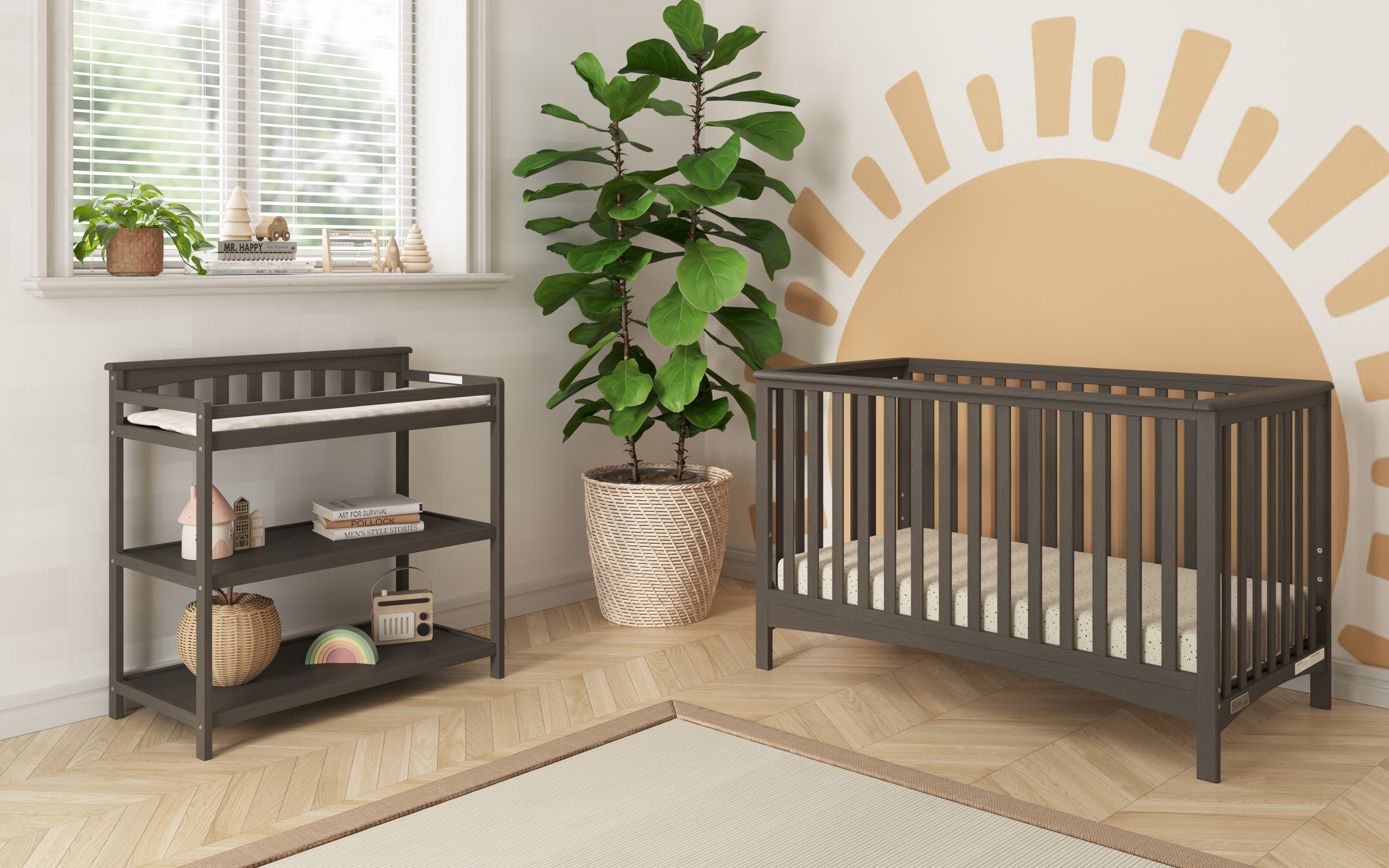 Child Craft London Nursery Set 2 -Piece Nursery Furniture Set & Reviews ...