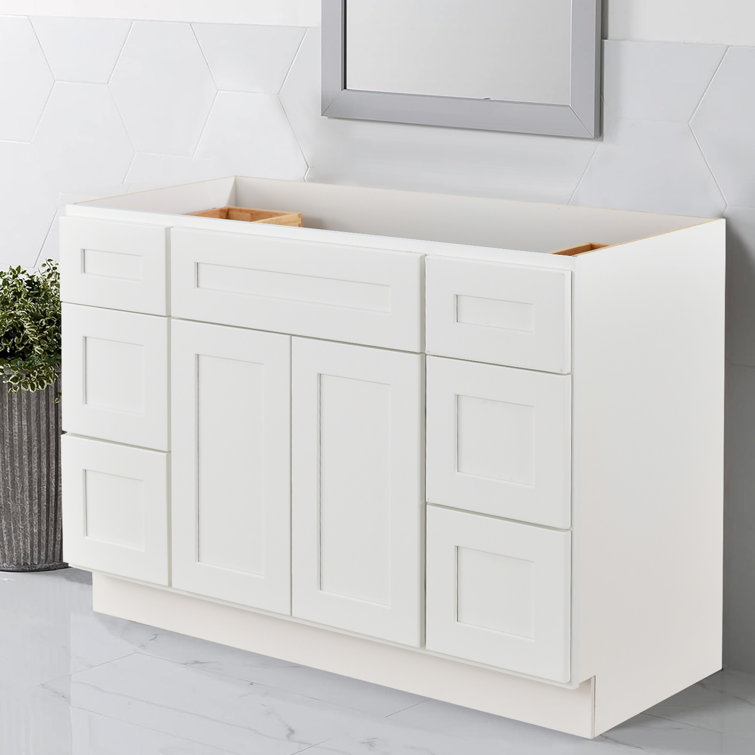 SMARTLET 48'' Single Bathroom Vanity Base Only | Wayfair