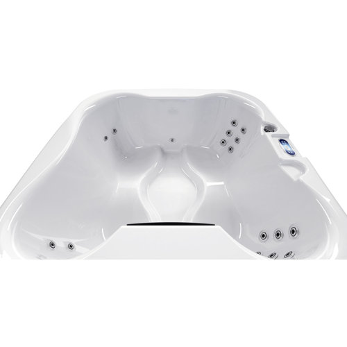 Luxuria Spas 120 Volt 4 - Person 55 - Jet Square Plug & Play Hot Tub ...