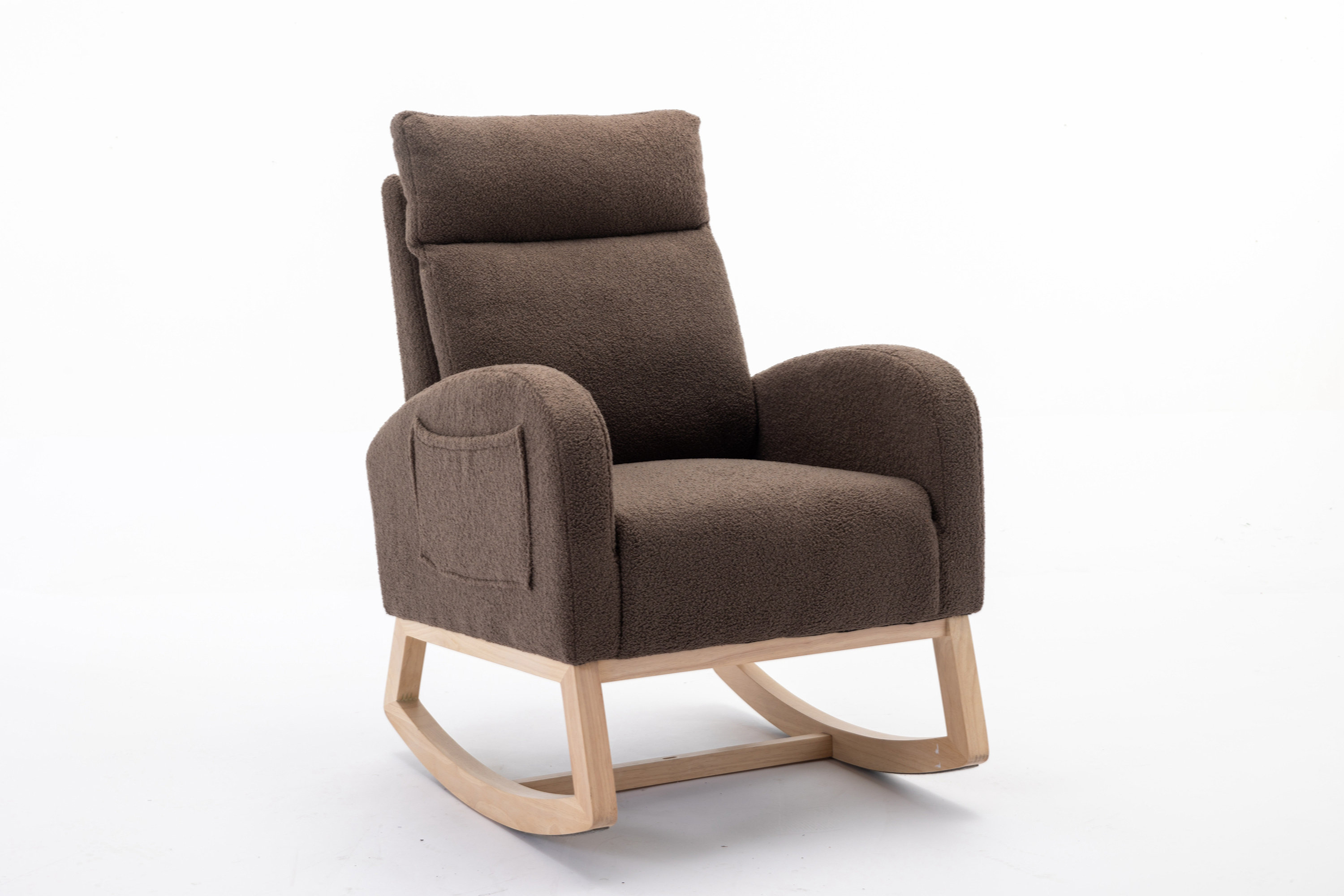 Latitude Run® Jorley Teddy Rocking Chair | Wayfair