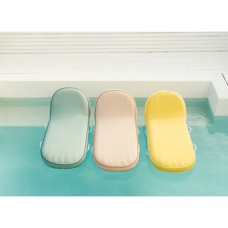 Business and Pleasure Co Pool Lounger - Rivie Pink | Wayfair