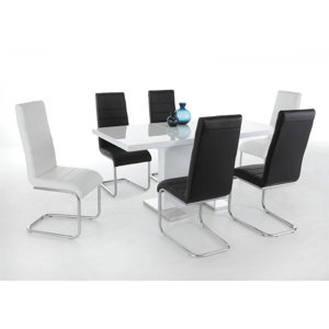 Wrought Studio™ Border Extendable Dining Table & Reviews | Wayfair