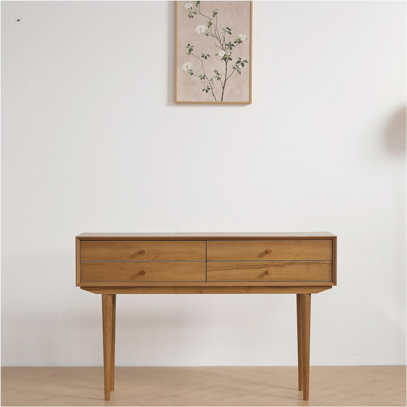 Ebern Designs ANTIQUE 4 DRAWERS CONSOLE | Wayfair