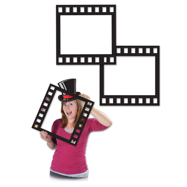 The Party Aisle™ Filmstrip Photo Fun Frames Wall Décor | Wayfair
