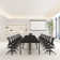 17 Stories 220.4''Wide 20ft Modern Modular Rectangular Conference Table ...