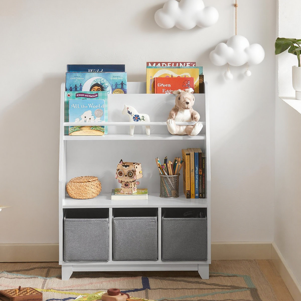 Isabelle & Max Flory 63cm W Toy Storage & Reviews | Wayfair.co.uk
