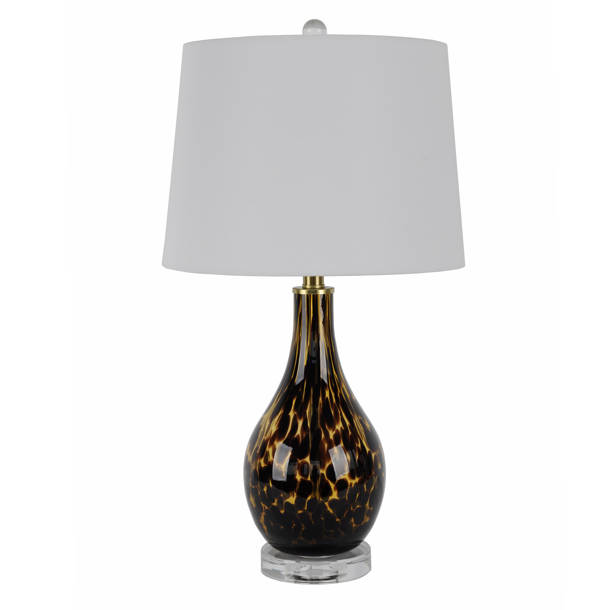 Wrought Studio Dakesha Glass Table Lamp | Wayfair